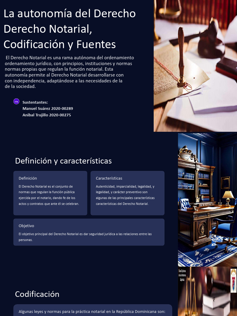 La-autonomia-del-Derecho-Notarial | PDF | Caso de ley | Fuentes del derecho