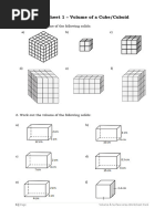 Volume of A Cuboid PDF | PDF