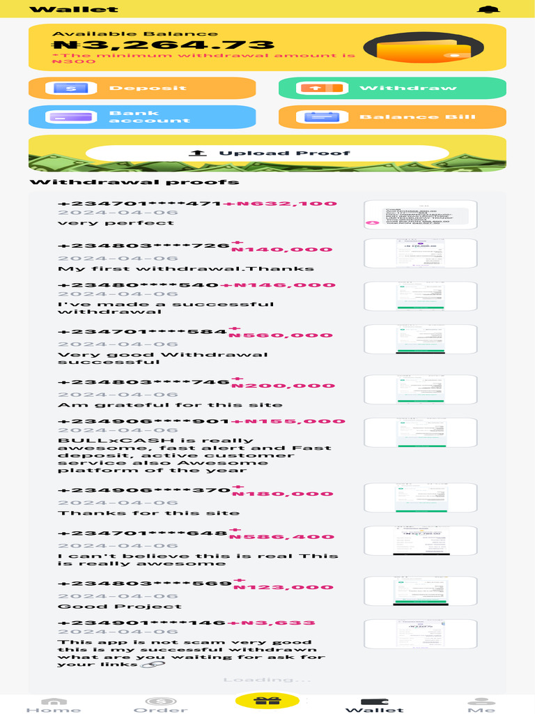 Withdrawal Proofs: Deposit Withdraw | PDF