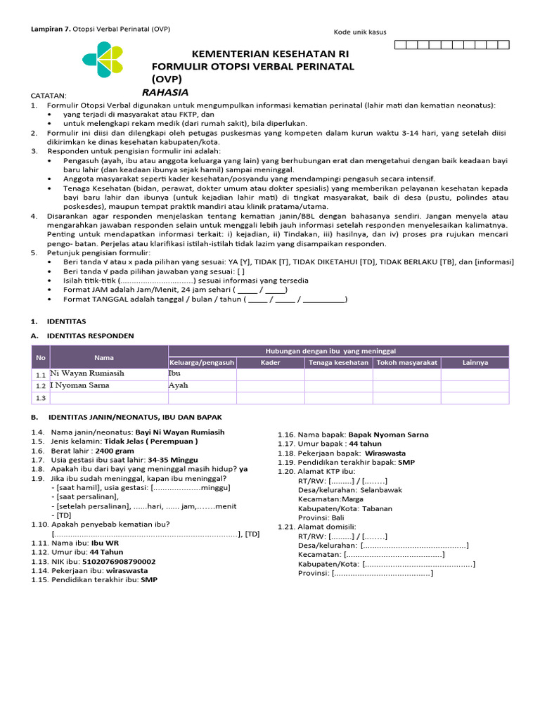 Opv New 2023 Marga 2 | PDF
