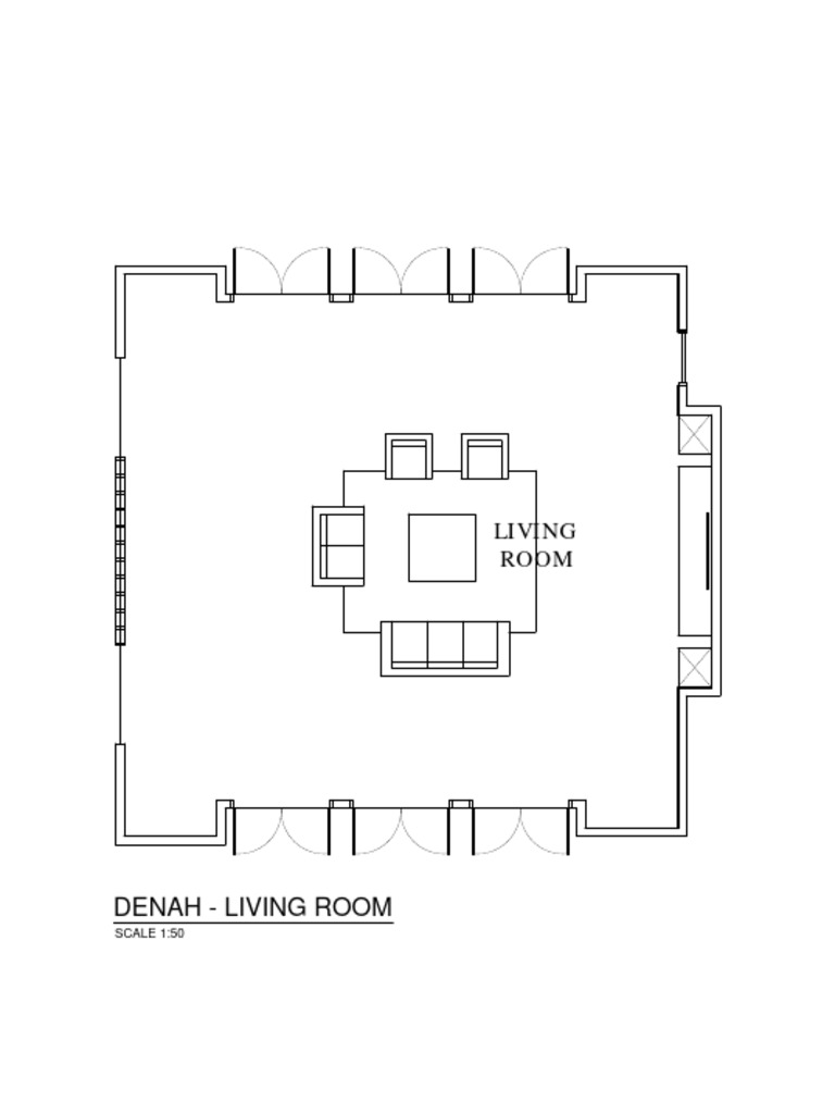 Denah - Living Room | PDF