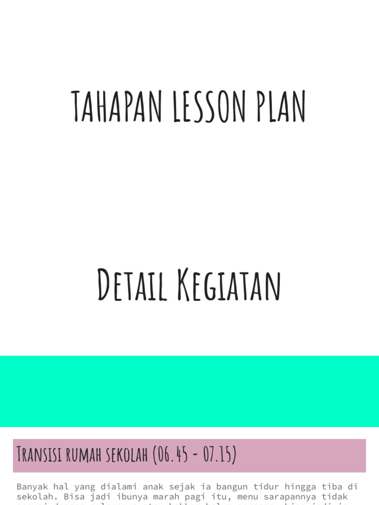 Transisi Kegiatan | PDF | Karier & Perkembangan | Pengembangan Diri