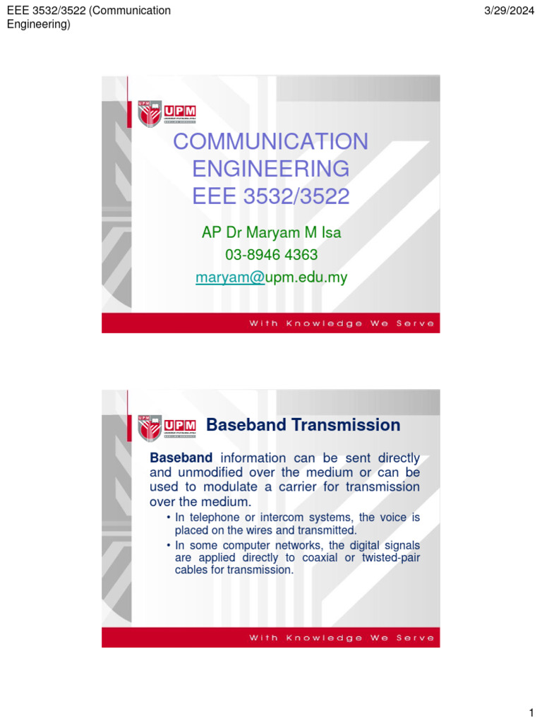 Comm AM 1 | PDF | Modulation | Frequency Modulation