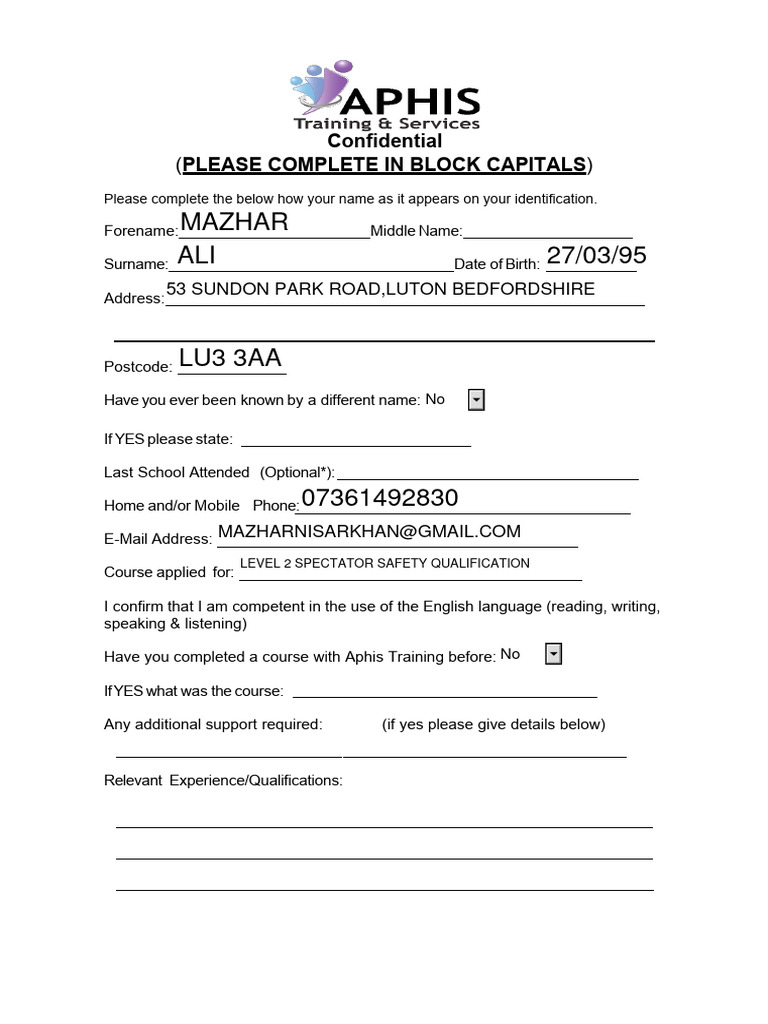 Blank Welcome Pack Digital Form Mazhar | PDF | Justice | Crime & Violence