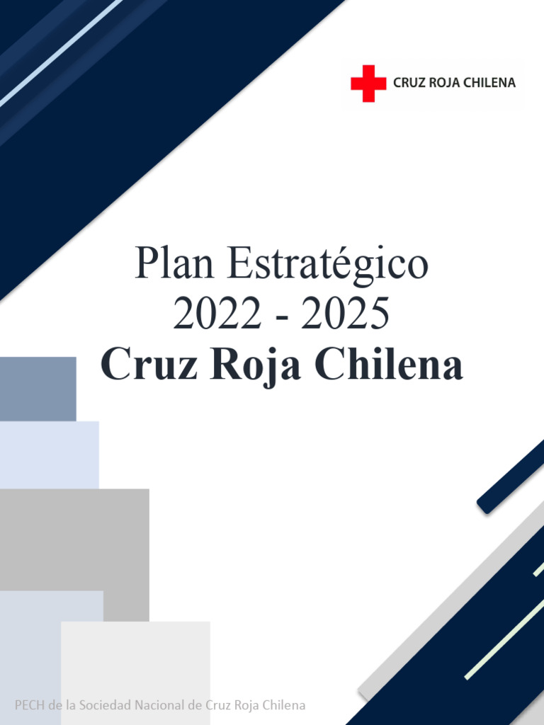Plan Estratégico Cruz Roja Chilena 2022-2025 | PDF | Movimiento ...