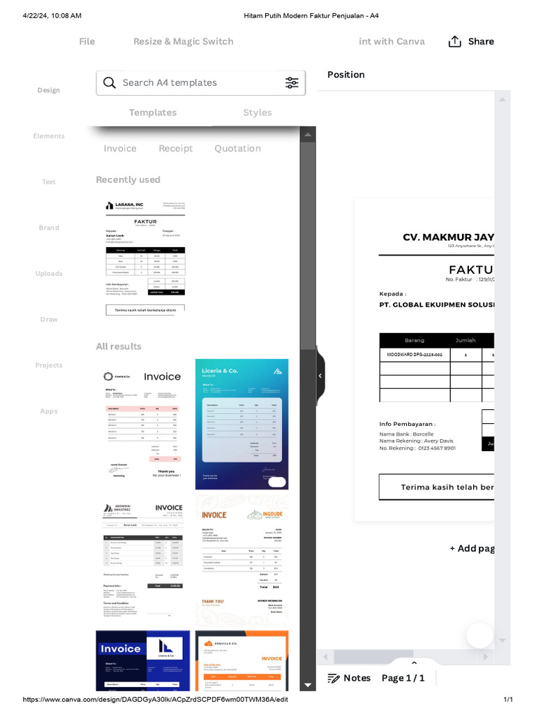 Sample Invoice | PDF