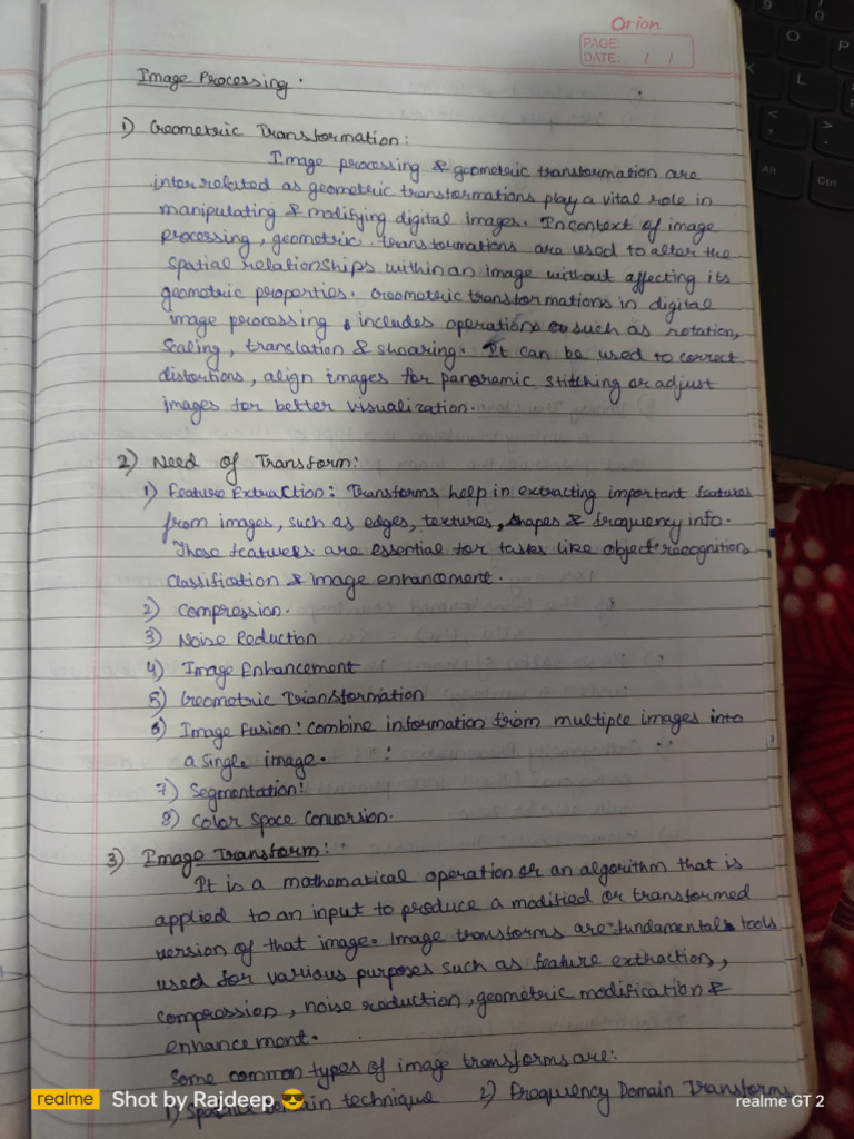 Image Processing Transformations | PDF