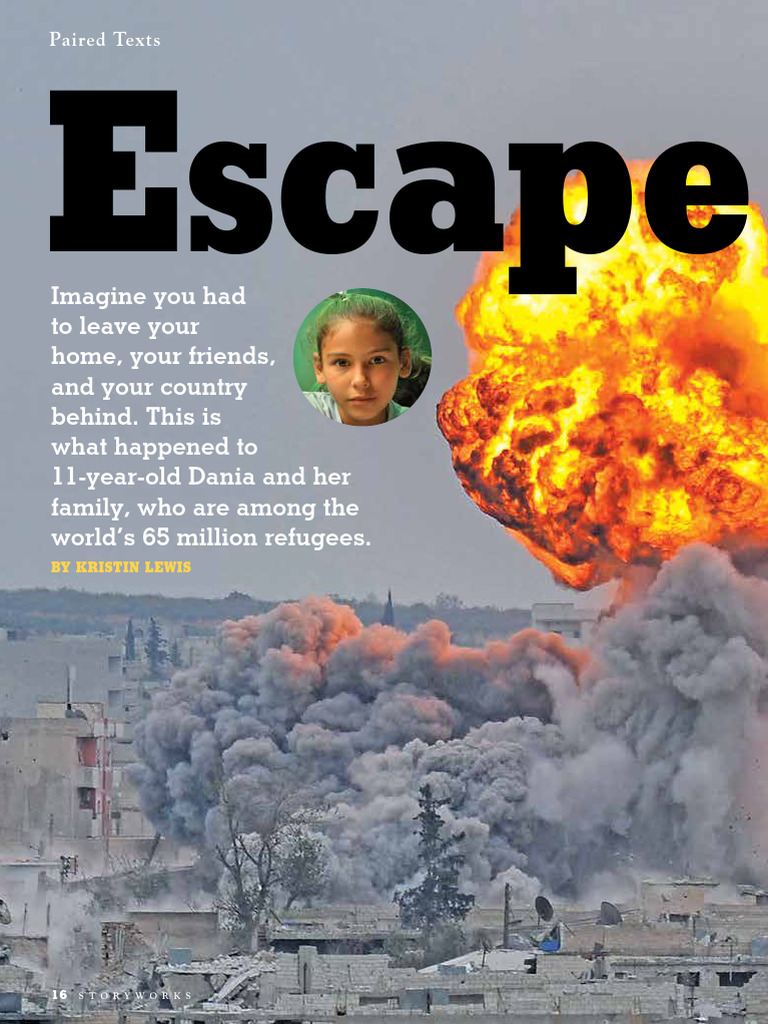 Escape From War - STORYWORKS Article | Download Free PDF | Syria