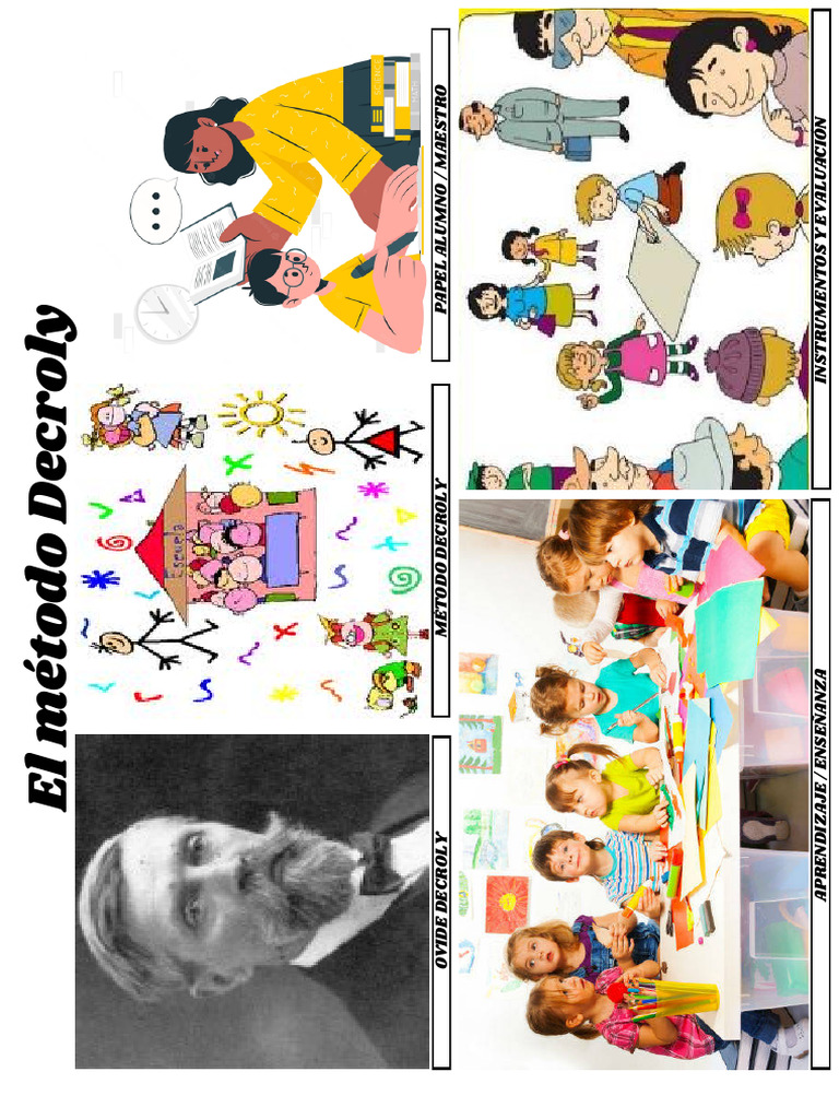 Método Decroly: Aprendizaje Activo | PDF | Aprendizaje | Conceptos ...