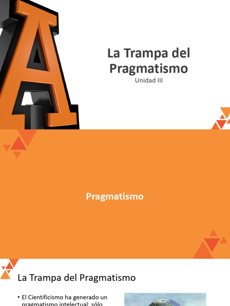 La Trampa Del Pragmatismo | PDF | Pragmatismo | Verdad
