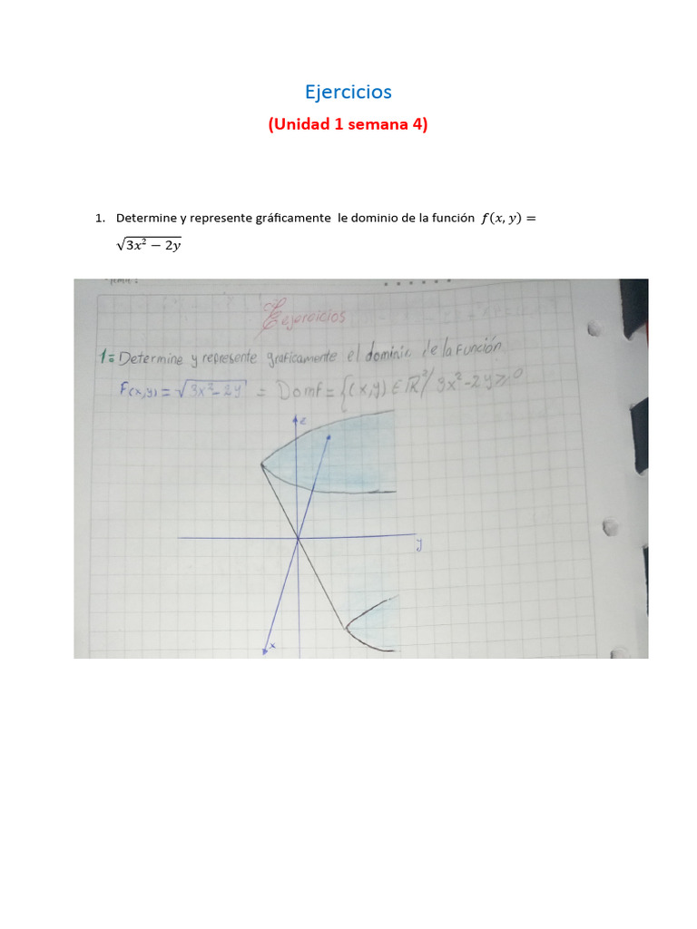 Ejercicios Ejer Mate 3 - S4 2024-1 | PDF