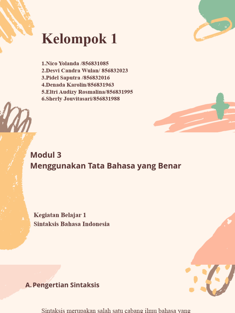 Kelompok 1 Modul 3 | PDF