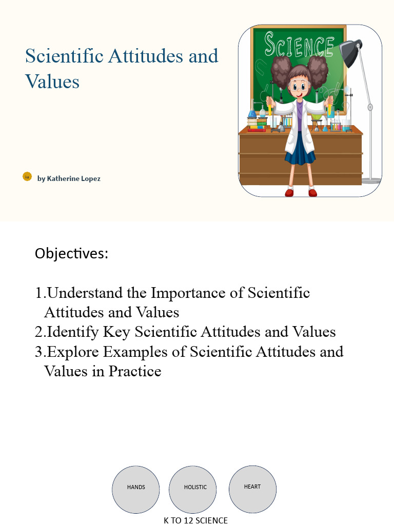 Scientific Attitudes and Values | PDF | Science | Attitude (Psychology)