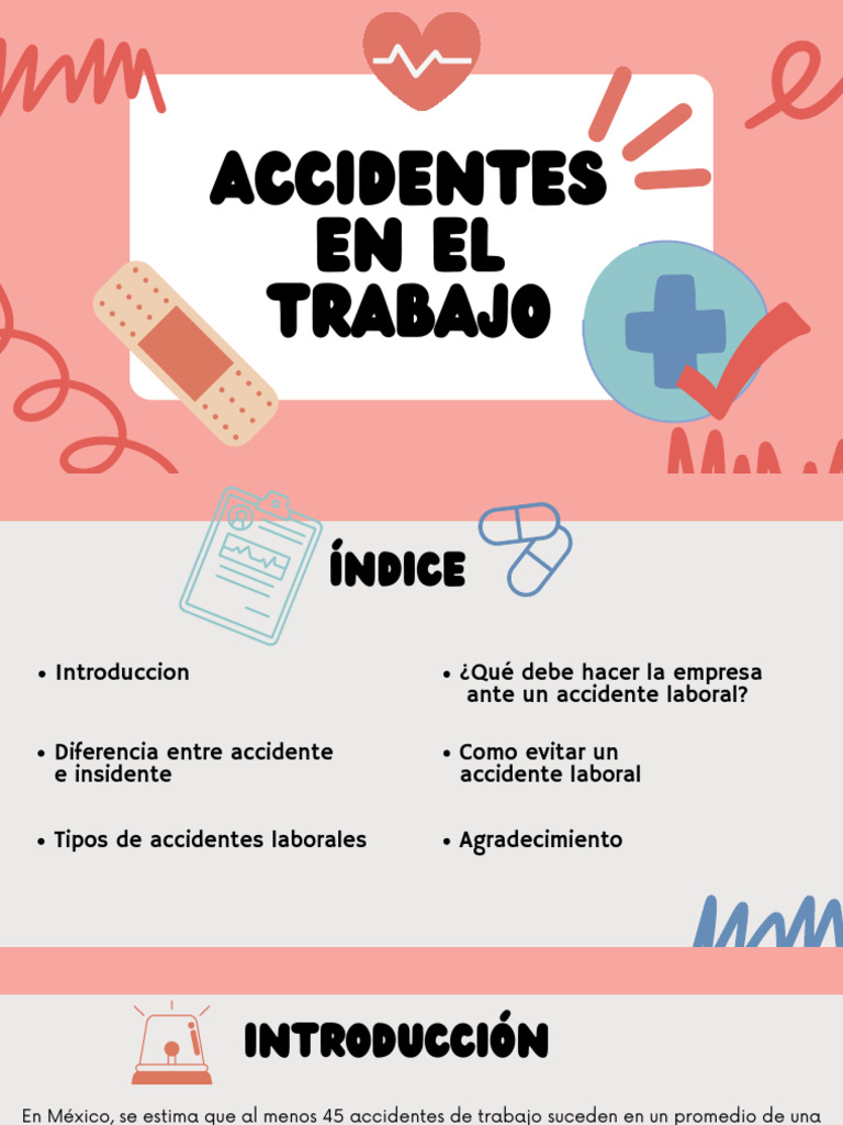 Diferencia entre accidente e incidente laboral | PDF | Negocios