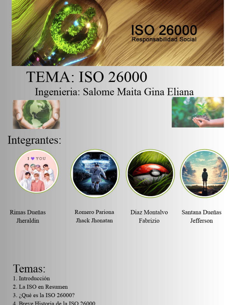ISO 26000 | PDF | Responsabilidad social corporativa | Organización ...