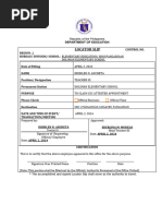 Locator Slip Form Template | PDF