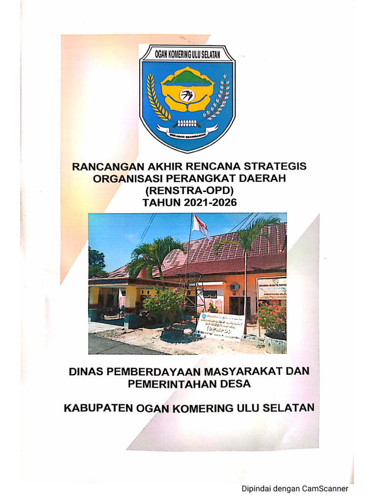 Renstra PMPD 2021-2026 | PDF
