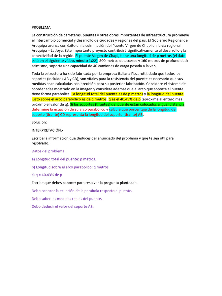 Mary Problem A | PDF | Puente | Metro