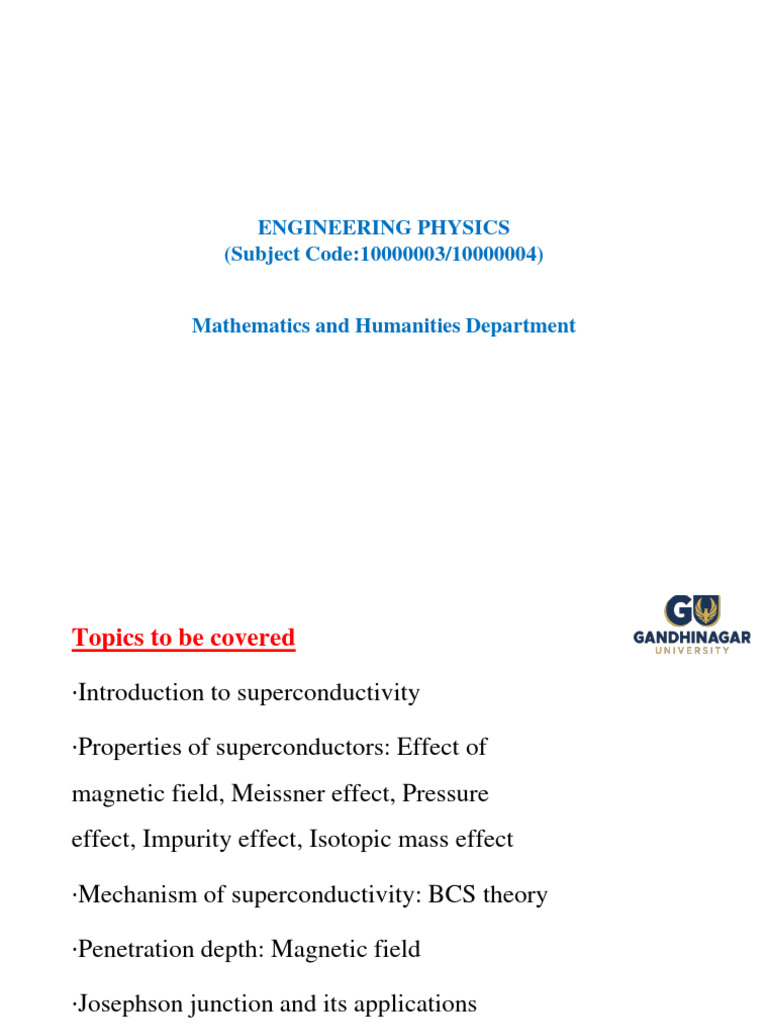 Superconductivity Essentials | PDF | Superconductivity | Cryogenics
