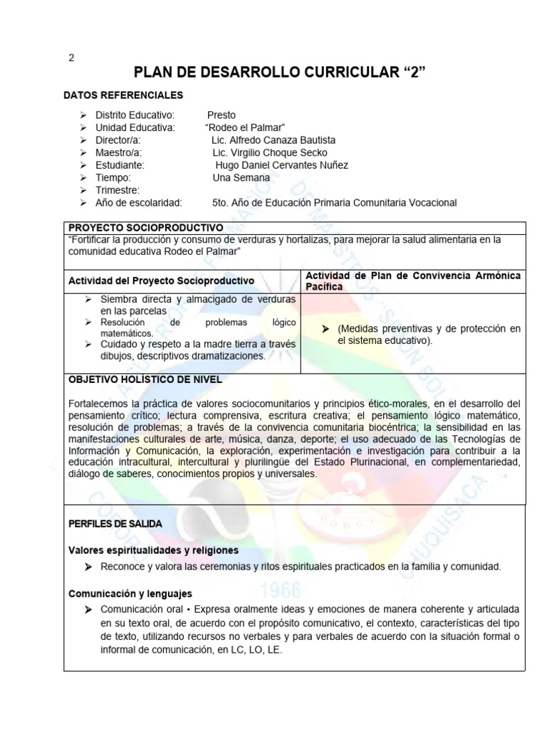 PDC-2 Serva Loca | PDF | Ritmo | Comunicación