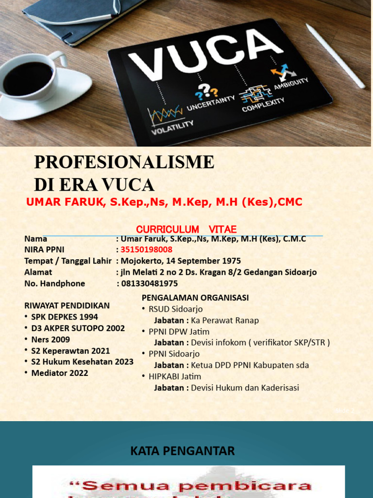 Profesionalisme Era Vuca | PDF
