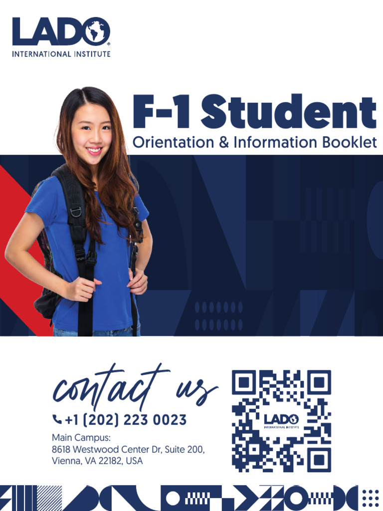 F-1 Student Orientation Booklet 10-23 | PDF