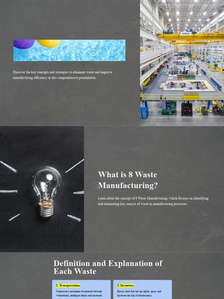 8-Waste Manufacturing (En) | PDF | Lean Manufacturing | Inventory