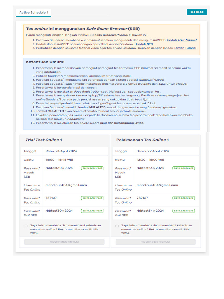 Syarat Rekrutmen | PDF