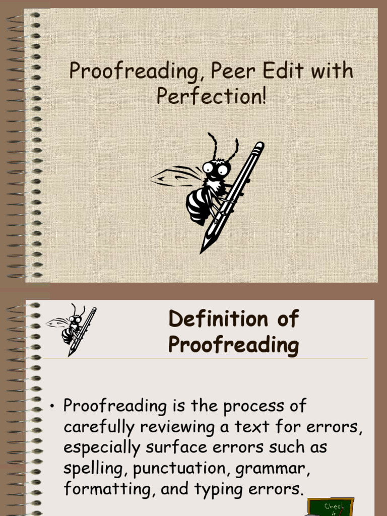 Proofreading Peer Editing | PDF | Proofreading | Paragraph