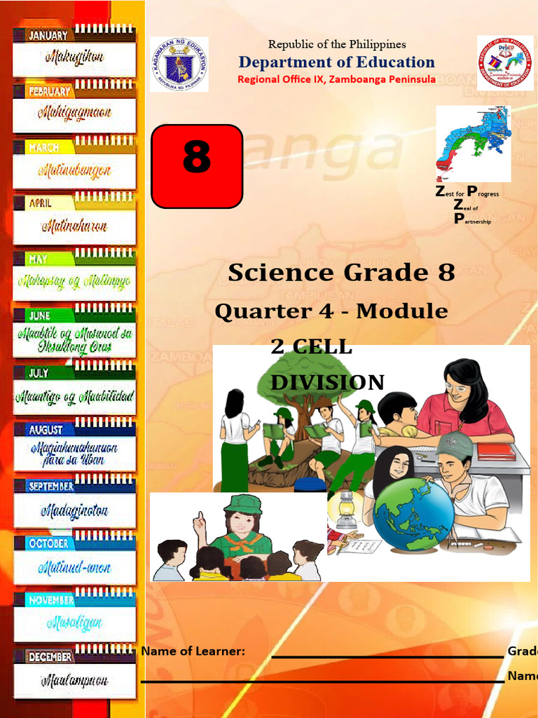 Science8 - Q4 - M2 - Mitosis and Meiosis | PDF | Meiosis | Mitosis