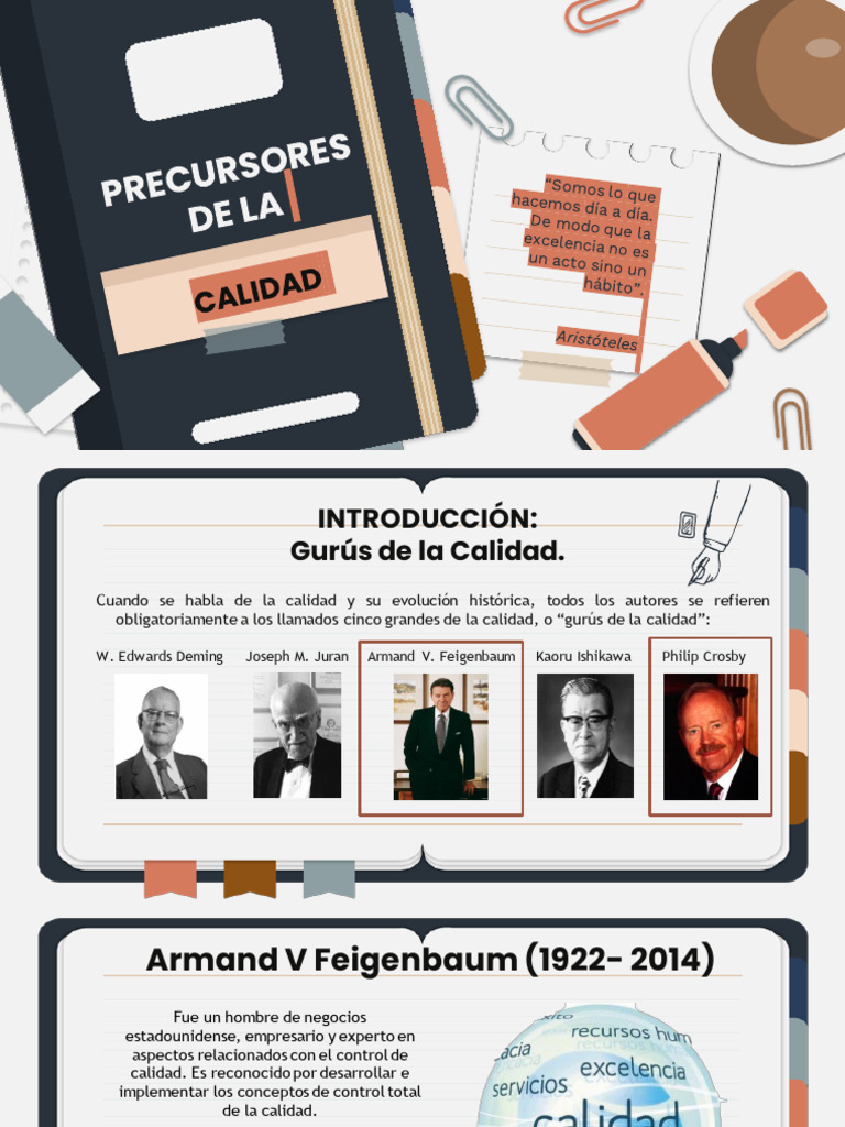 Los Gurús de la Calidad | PDF | Calidad (comercial) | Business