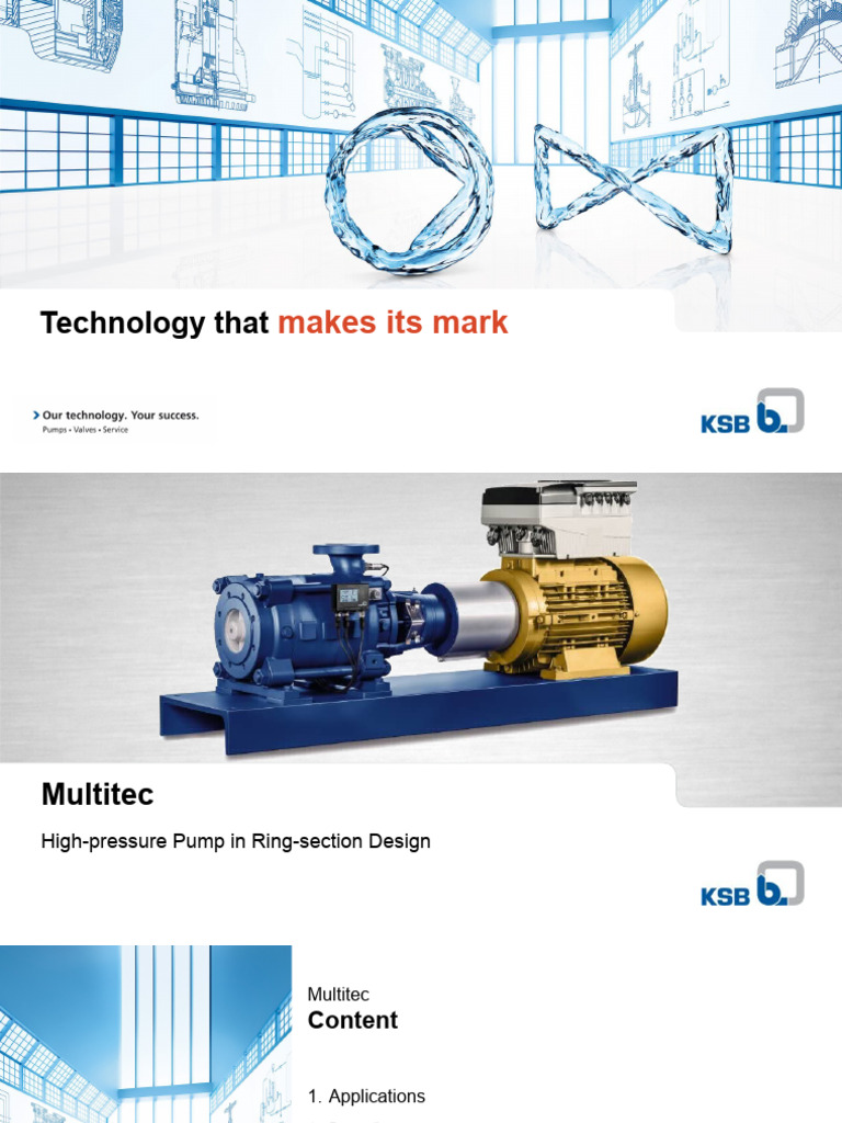 G1 Multitec En-171218 | PDF | Pump | Energy Technology