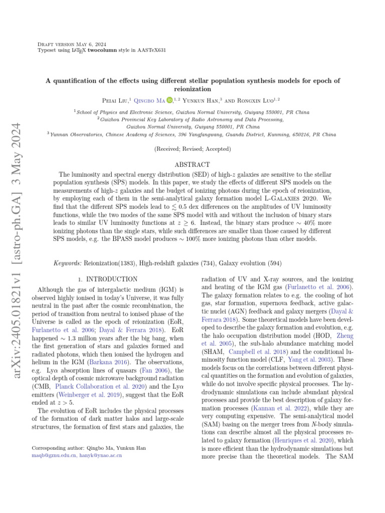 Quant_Effect | PDF | Stars | Physics