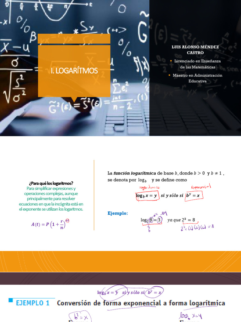 Logaritmo | PDF | Logaritmo | Álgebra