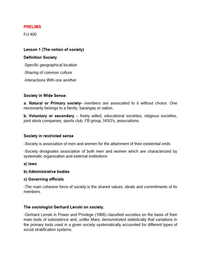 FCL 400 Prelims Finals | PDF | Common Good | Society