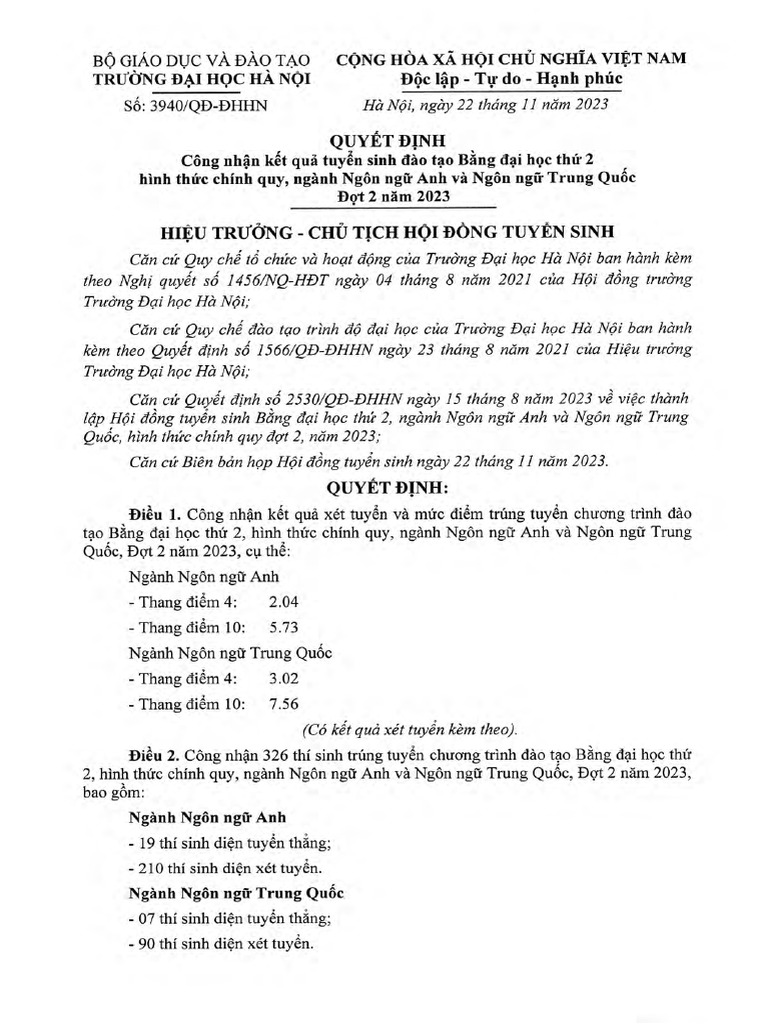 3940 - QD - DHHN | PDF