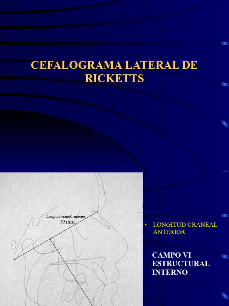 Interpretacion de Ricketts | PDF | Ramas de Odontología | Boca