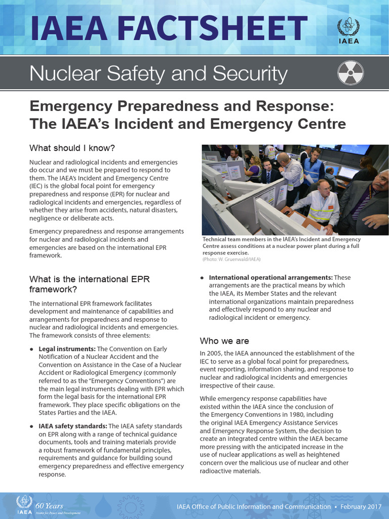 IAEA Nuclear Emergency Preparedness Guide | PDF | International Atomic ...