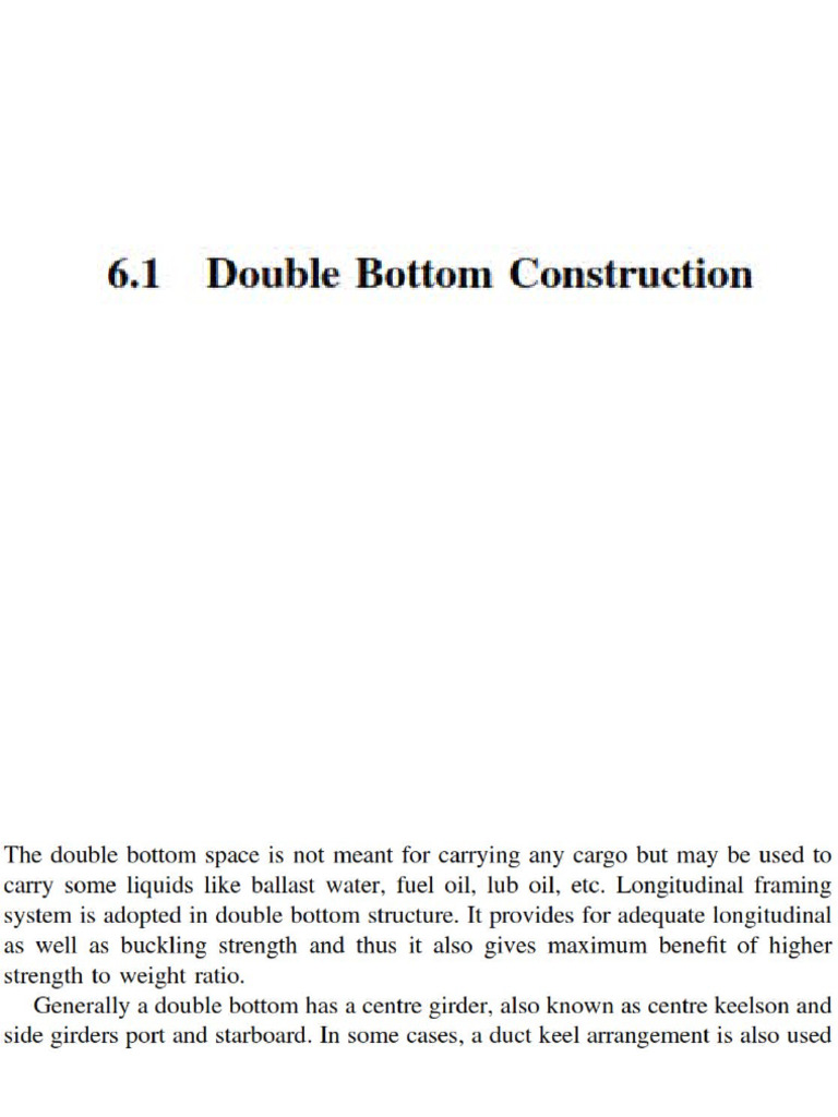 Lec 4 Basic Ship Structure | PDF