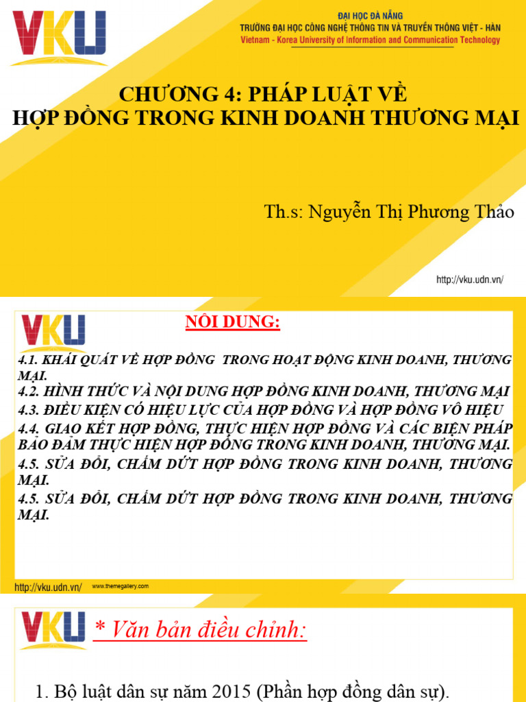 Chương 4. Pl Về Hđ Kdtm | PDF