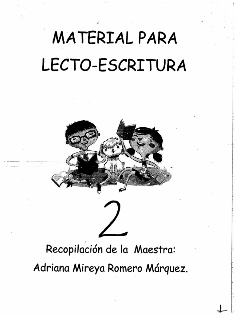 Cuadernillo Lectoescritura | PDF