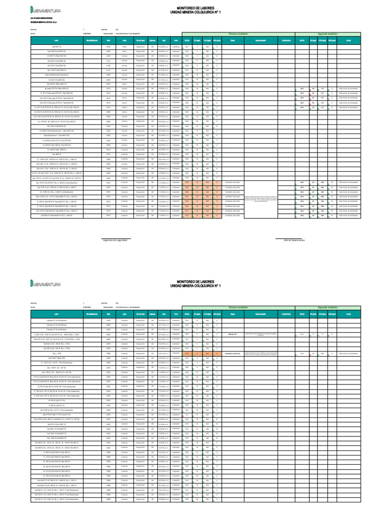 MONITOREO DE GASES EN AMB v.6 MKN 28.02.2024 | PDF | Dióxido de carbono ...