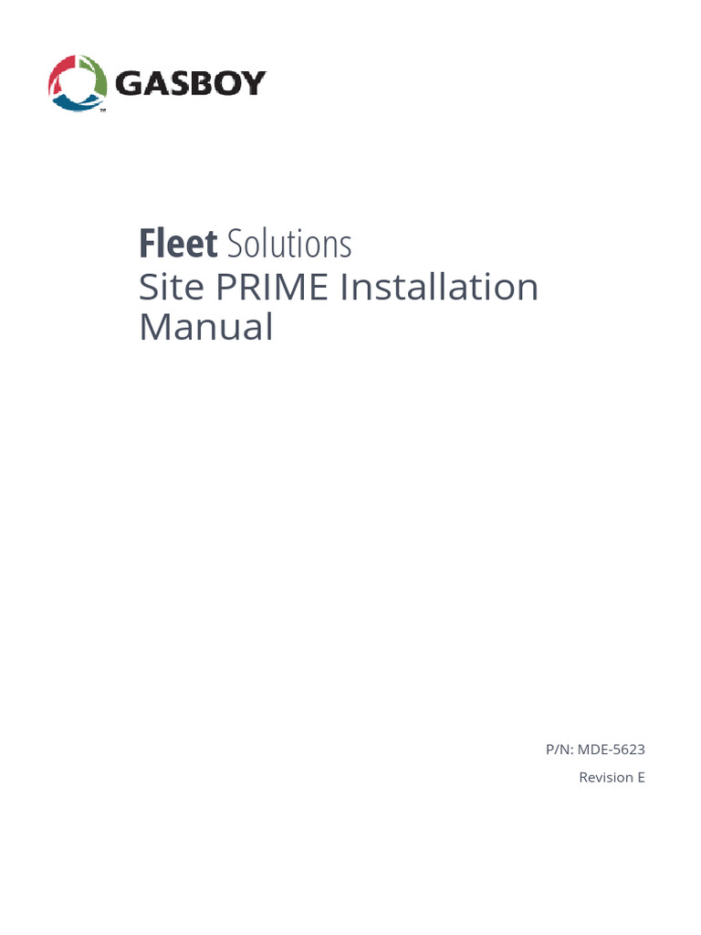 Site PRIME Installation Manual | PDF | Computer Network | Computing