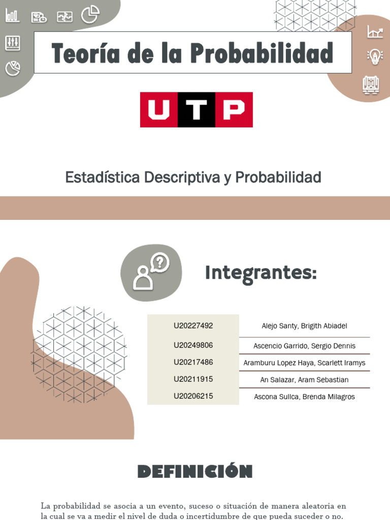 Probabilidad - Final | PDF | Teoría de probabilidad | Teoría de la medida