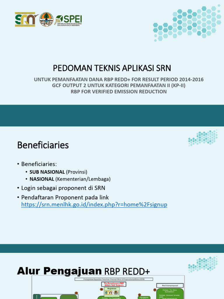 Pedoman Teknis Aplikasi SRN - RBP Redd | PDF | Computer Access Control