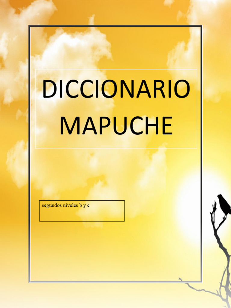 Diccionario Mapuche | PDF