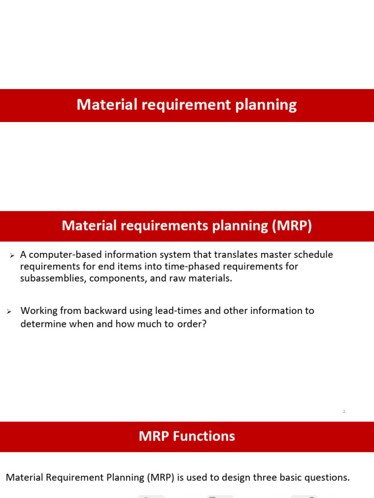 OM Slides 1-10 | PDF | Forecasting | Errors And Residuals