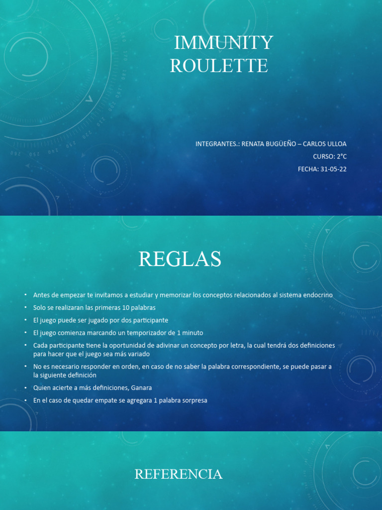 Immunity Roulette | PDF