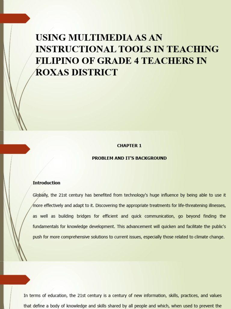 Thesis 2022 | Download Free PDF | Educational Technology | Multimedia