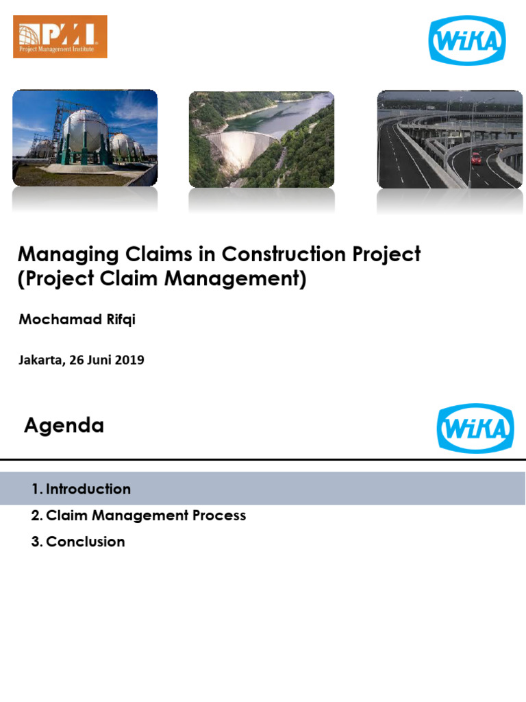 Effective Claim Management in Construction | PDF | Project Management ...